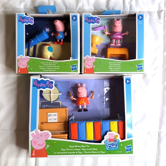 Peppa Pig | Toys | Peppa Pig Figurines George The Space Explorer Making ...